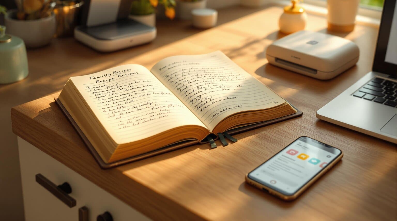 7 Simple Ways to Digitize Old Family Recipes - OrganizEat